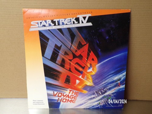 Star Trek IV: The Voyage Home Soundtrack MCA 6195 1986 LP STRONG VG | eBay
