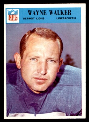 1966 Philadelphia Football #76 Wayne Walker EX/MT | eBay