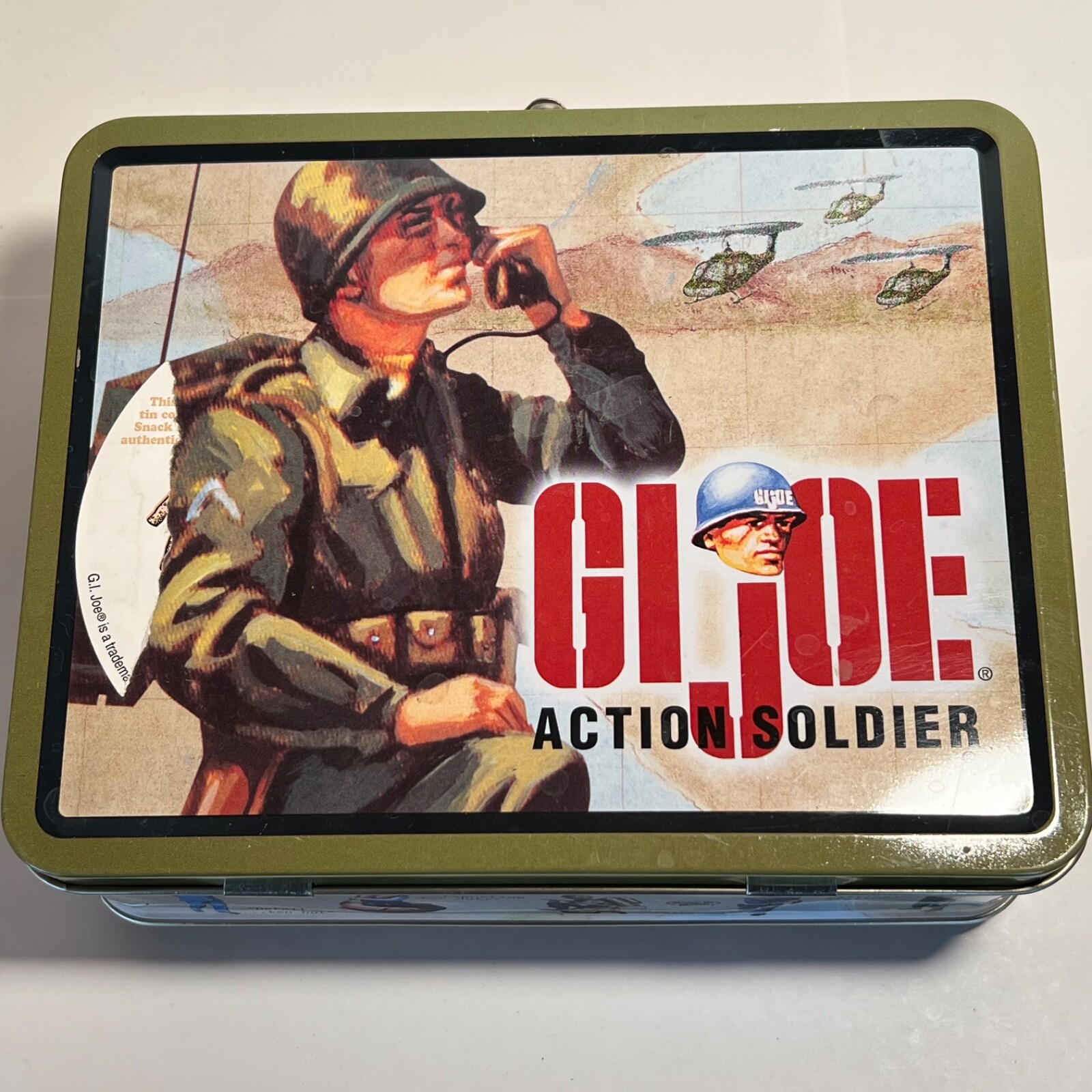1999 GI Joe Action Soldier Metal Lunch Box Limited Edition Collector ...