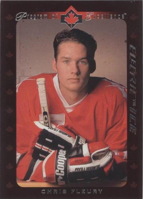 1995-96 Upper Deck - Program of Excellence Chris Fleury #518 Electric Ice (RC) for sale online ...