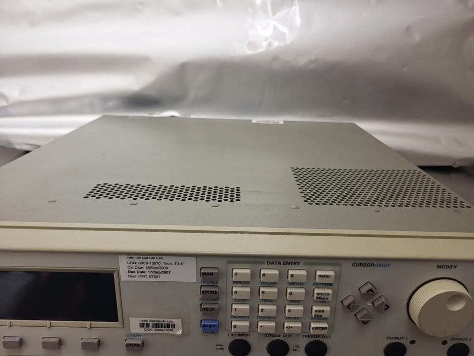 HP Agilent 8110A Pulse Generator | eBay