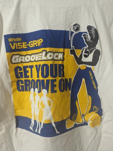 Fruit Of The Loom Lofteez - Irwin Vise-Grip GrooveLock T Shirt - Size ...