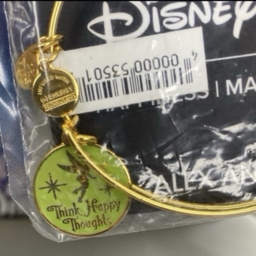 Disney Parks x Alex and ani Peter Pan Tinker Bell think happy thoughts ...