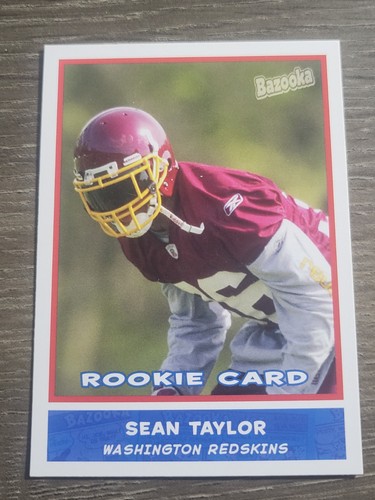 2004 Topps Bazooka #174 - Sean Taylor - Rookie - Washington Redskins ...
