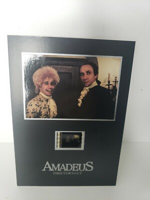 AMADEUS Directors Cut - The Senitype 5" X 7" 35mm Film Strip - Numbered ...