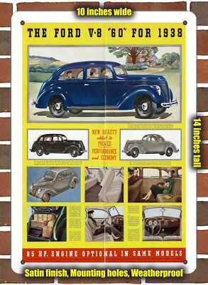 Metal Sign - 1938 Ford 60 (Sign Variant #4) | eBay