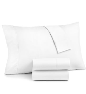 AQ Textiles 950 Thread Count Grayson Collection King White Sheet Set 4 ...