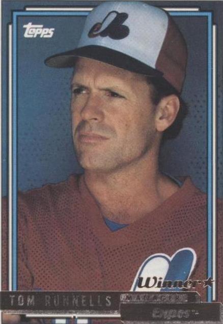 1992 Topps - Tom Runnells #51 Gold Winner for sale online | eBay