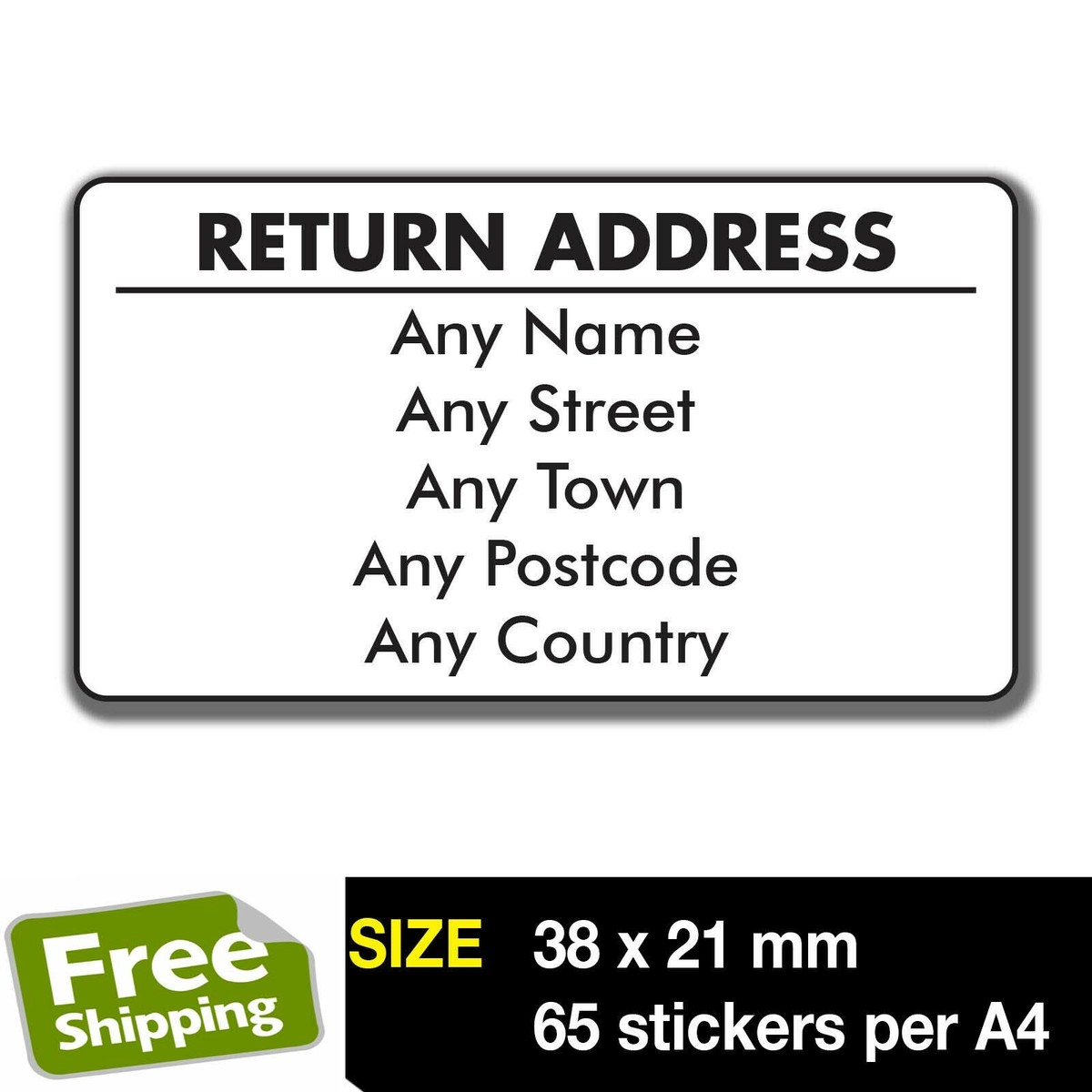 Free Shipping Customizable Return Address Labels Christian Cross Custom ...