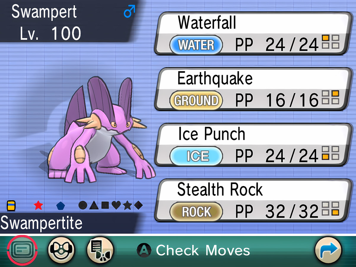 Shiny Swampert X And Y