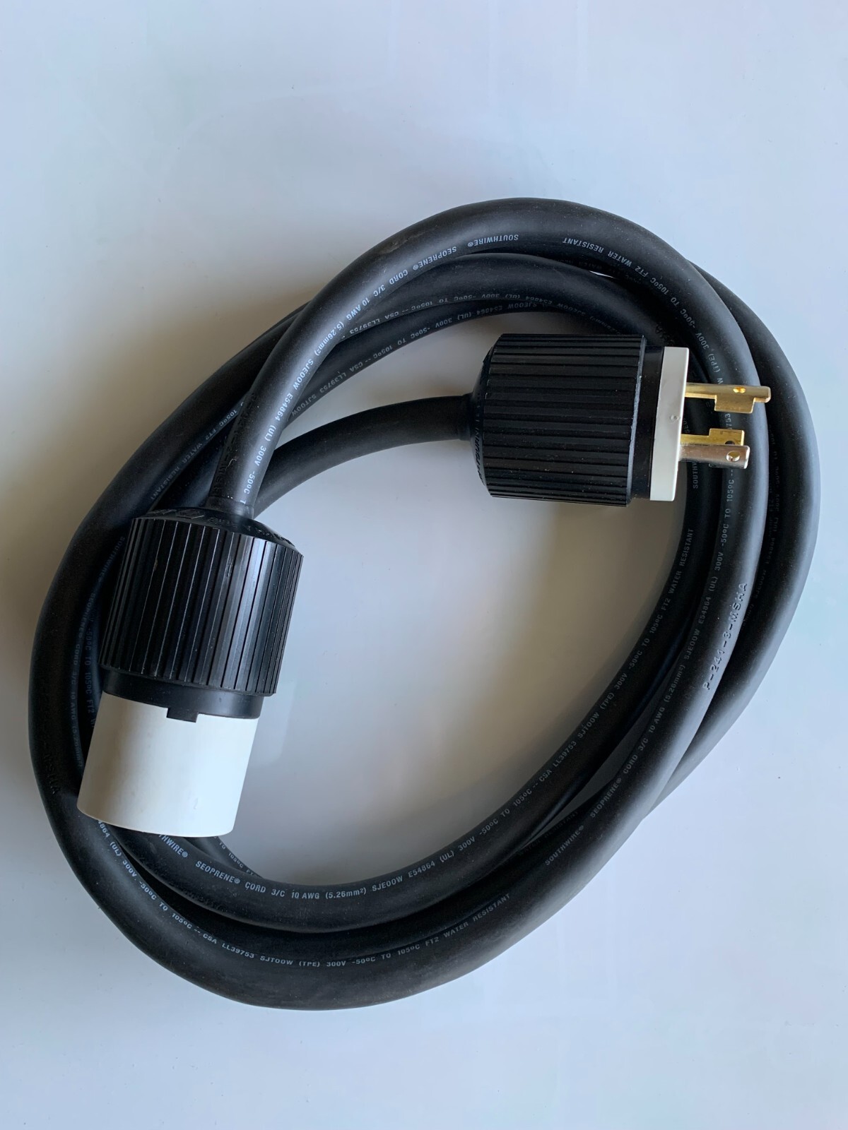 Reliance Controls PC3110 10 foot Cord Set 30A Type 10-3 Plug and ...