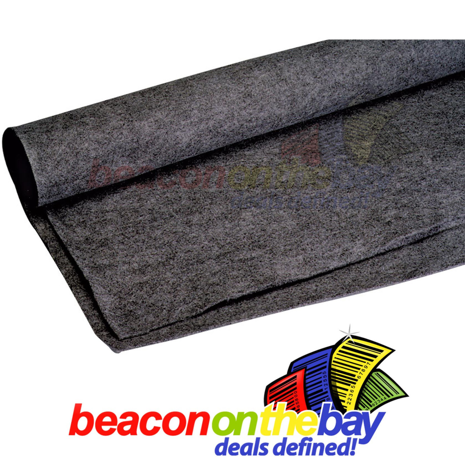 0.5M x 0.5M Grey Thick 2mm Subwoofer Speaker Felt Fabric Carpet Craft ...