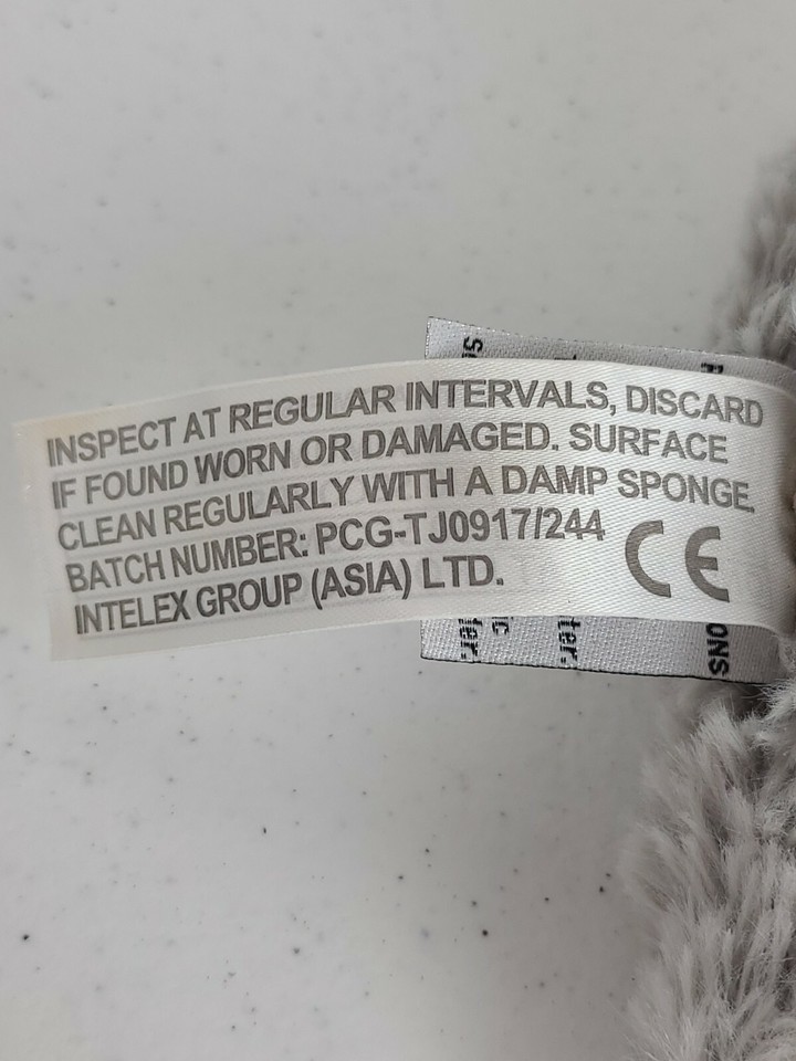 Warm and Cozy Intelex Plush Gray Husky Wolf Dog Lavender Aroma ...