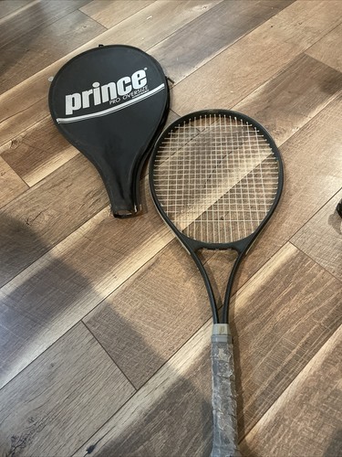 Prince Pro Oversize Aerodynamic Tennis Racquet 4 1/4 Grip w/ Bag Racket ...