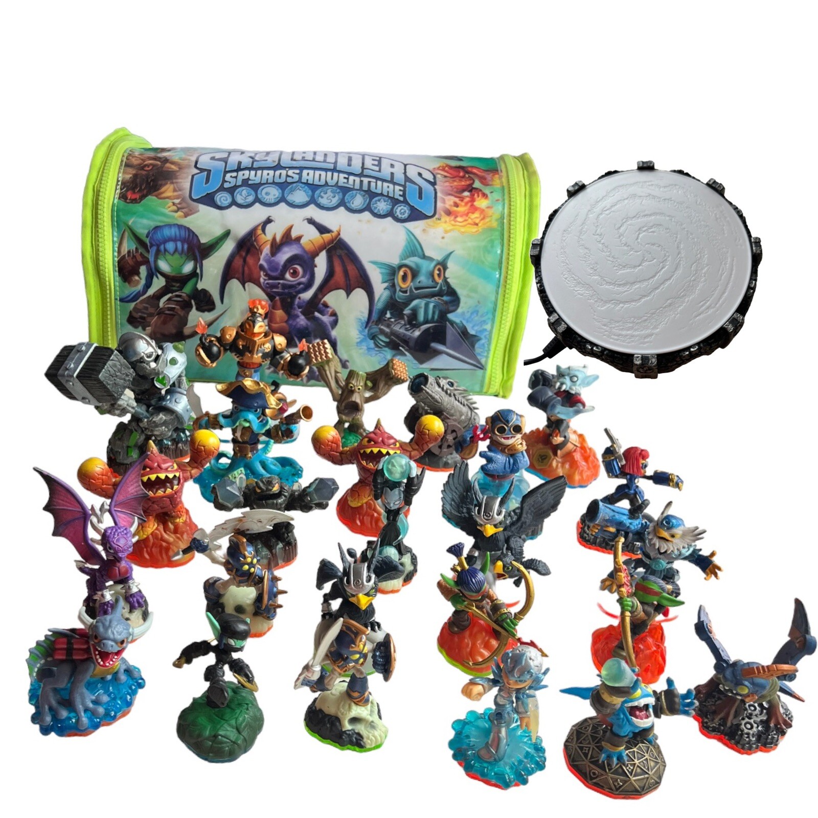 25 Figures 1 Power block and bag-Activision Skylanders Action Figures ...