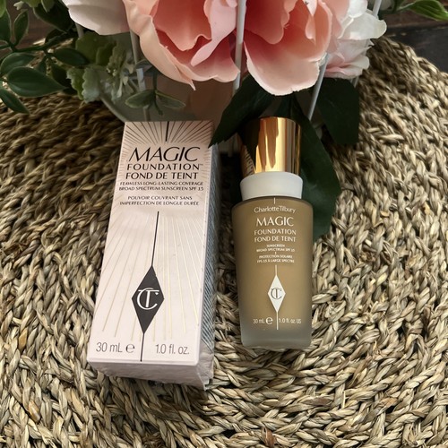 Charlotte Tilbury Magic Foundation - Shade 9.5 Dark - Full Size NEW in ...