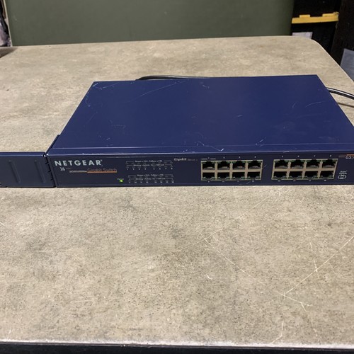 NetGear GS516T 16-Port Gigabit Ethernet Switch for sale online | eBay