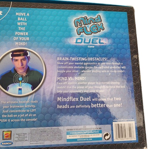 Mattel Mind Flex Duel Game Two Heads Are Better Than 1 CLEAN 100% Complete!! | eBay
