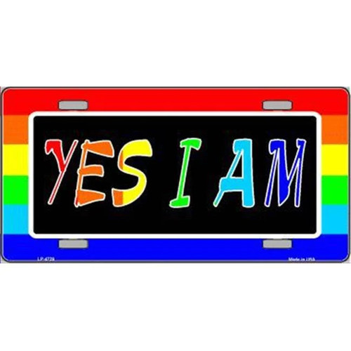 Smart Blonde LP-4729 Yes I Am Metal Novelty License Plate | eBay