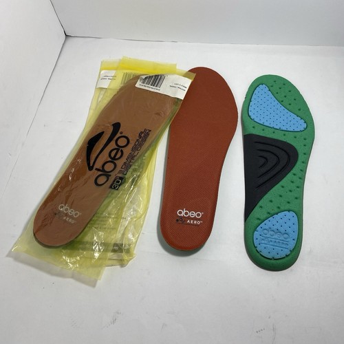 Lot Of 2 ABEO Mens Size 11 3D3 Core Casual Orthotics Insoles Neutral ...