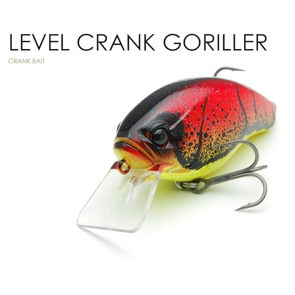 Raid Japan LEVEL CRANK GORILLER REAL KINKURO Bass Fishing Lure Stylish ...
