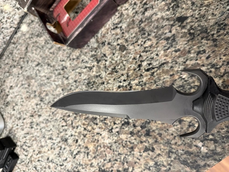 M.O.D. Masters Of Defense Duane Dieter Mark V Serrated Knife RARE ...