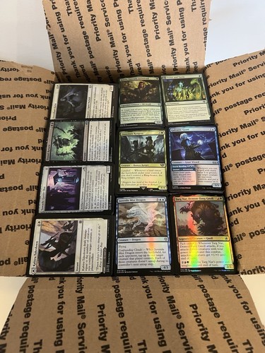 Magic The Gathering Huge Bulk Card Lot. Over 4,000 Cards, All Foils! | eBay