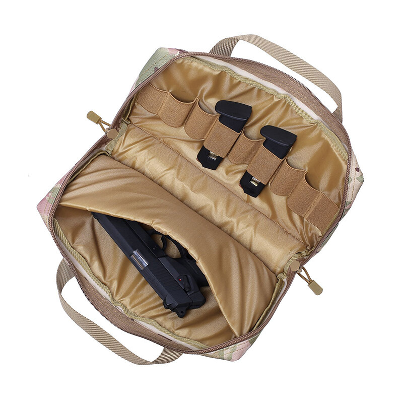 Pistol Case Handgun Bag Hunting Shooting Range Gun Magazine Carry Pouch ...