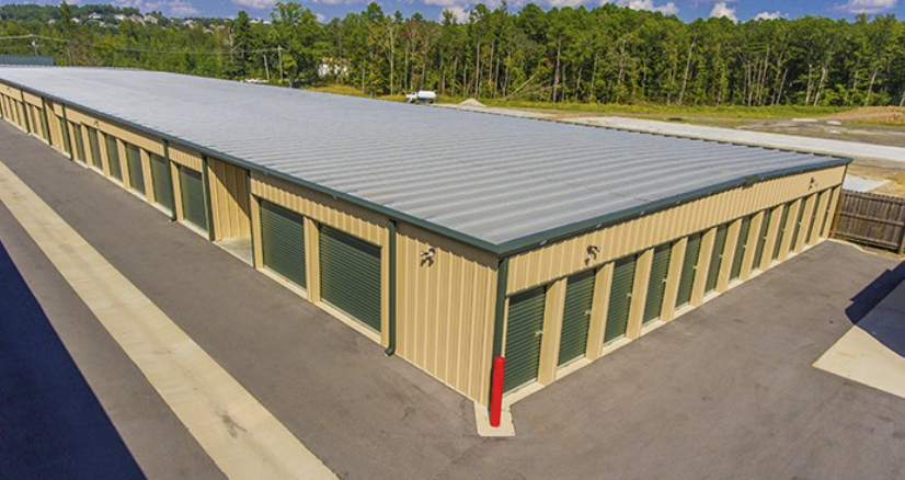 SIMPSON Steel Mini Self Storage 40x100x8.5 Metal Building Prefab ...