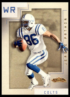 2001 Fleer Showcase #74 Jerome Pathon Indianapolis Colts | eBay