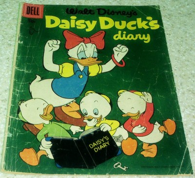 Walt Disney's Daisy Duck's Diary Four-Color 659, VG- (3.5) 1955, Now ...