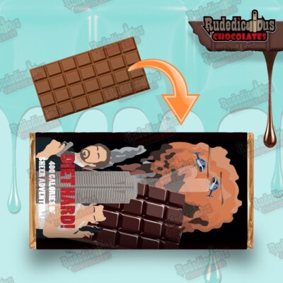 rude chocolate bar wrapper Novelty Joke Funny Gift birthday Present ...