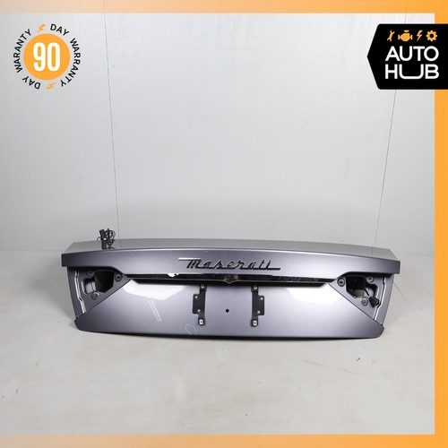 10-19 Maserati GranTurismo M145 Convertible Trunk Lid Panel Assembly ...