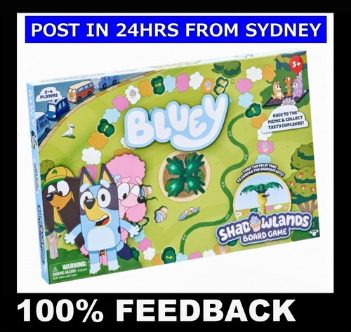 Bluey SHADOWLANDS BOARD GAME ~ Bluey Bingo Coco Snickers | eBay Australia