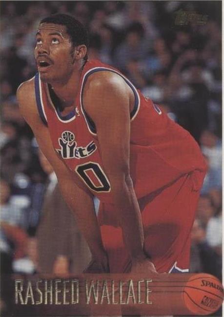 1996-97 Topps - Rasheed Wallace #31 for sale online | eBay