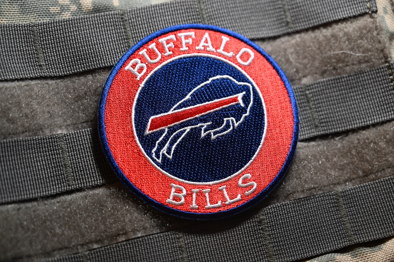 2023 NFL SEASON LOS ANGELES RAMS 3.5" Inches BLUE GOLD Circle PATCH ...