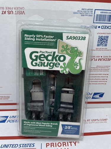 PacTool International SA90338 Gecko Gauge, Wood Siding Installation ...