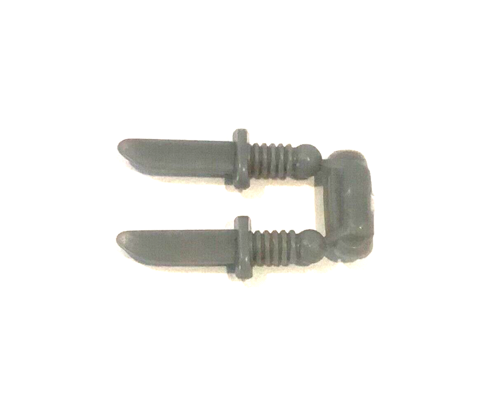 LEGO 2 Dark Gray Knife Knives Minifigure Weapons NEW on Spruce | eBay