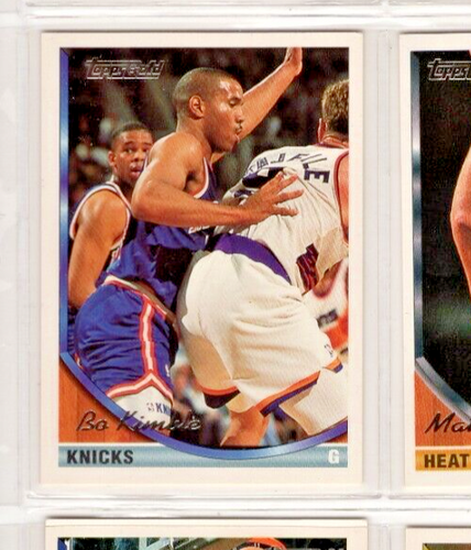1993-94 Topps Basketball NBA GOLD #195 - Bo Kimble - New York Knicks | eBay