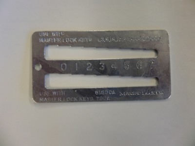 Locksmith Equipment - Key Gauges