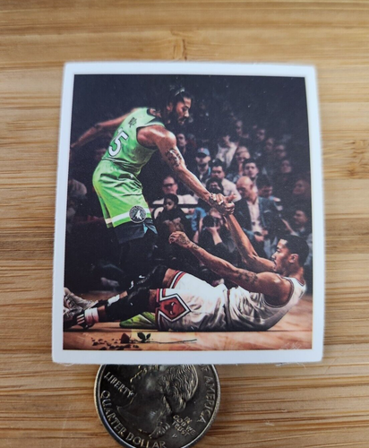 Derrick Rose Sticker Chicago Bulls Timberowolves Basketball Sticker NBA ...