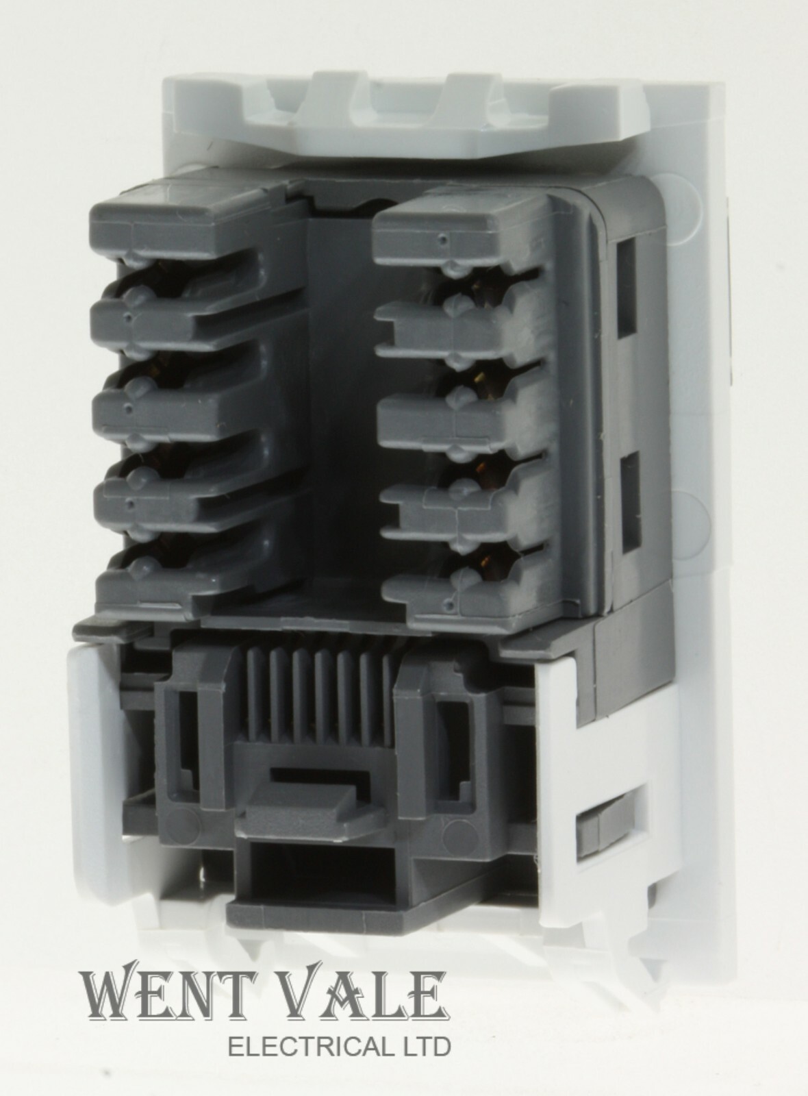 MK Logic Plus Data - K5745 WHI - LJU6C, RJ45 Cat 5e UTP Data Module New ...