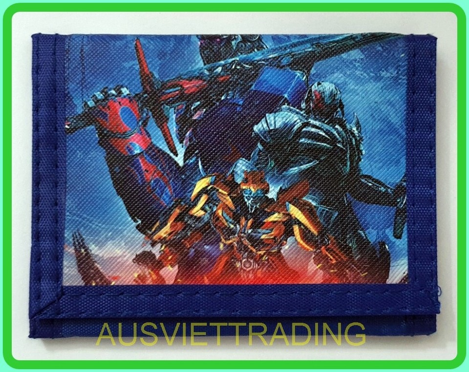 new Transformers Bumblebee boys kids children cartoon Wallet tri-fold ...