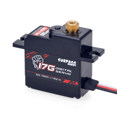 Mini Digital Servo 17G Metal Gear for RC Airplane Auto Car Boat Robot ...