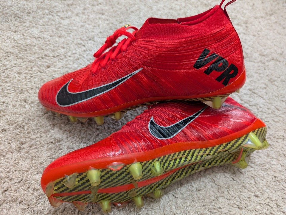 Nike Vapor Ultimate Td Flyknit Football Bright Crimson Red 651338 600