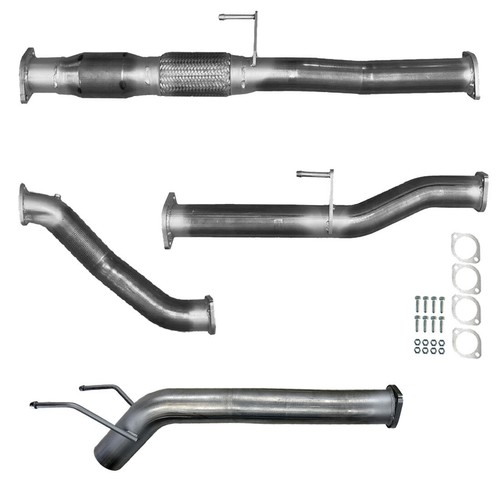 Ignite 3 Inch Full Exhaust For Toyota Hilux 3l D4d Kun26r Cat Diff Dump Raw Ebay Australia