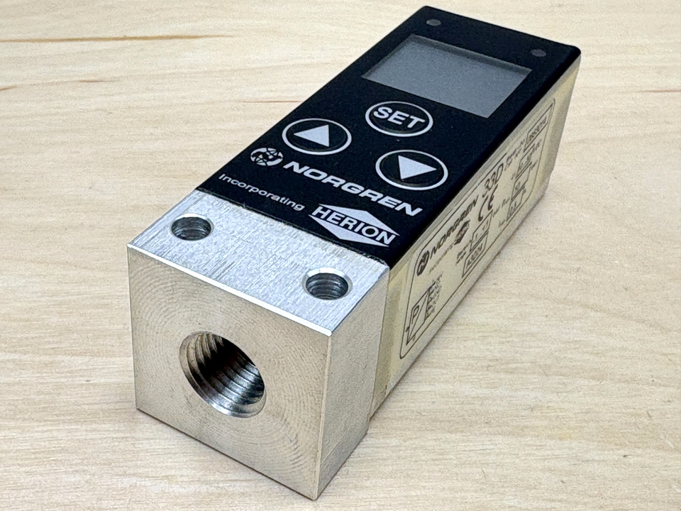 Norgren Herion 33D Pneumatic Pressure Switch, 0-10 Bar (145 PSI ...