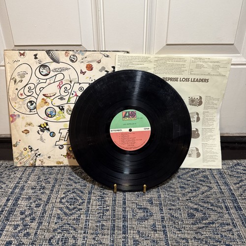 Led Zeppelin 3 Vinyl records III Atlantic SD 7201 vintage 1970 1st ...
