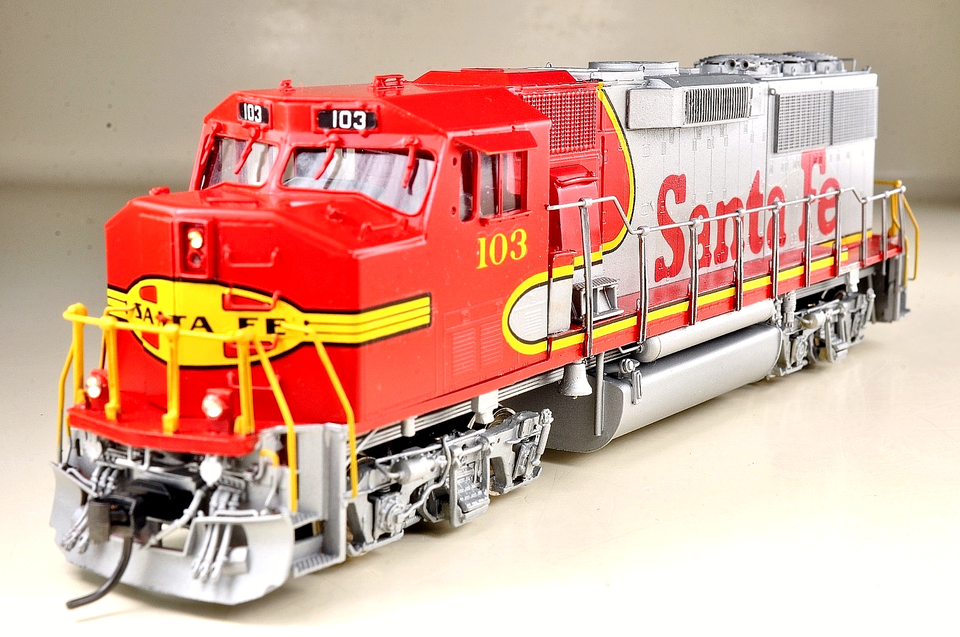 OMI HO Scale BRASS SANTA FE EMD GP60M DIESEL OMI C/P #103 O.B. *C-2* | eBay