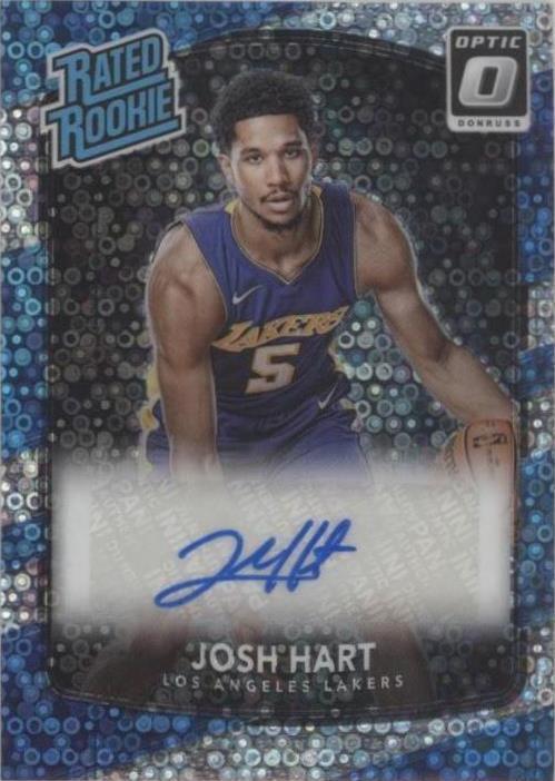 2017-18 Panini Donruss Optic - Rated Rookie Josh Hart #171 Fast Break ...
